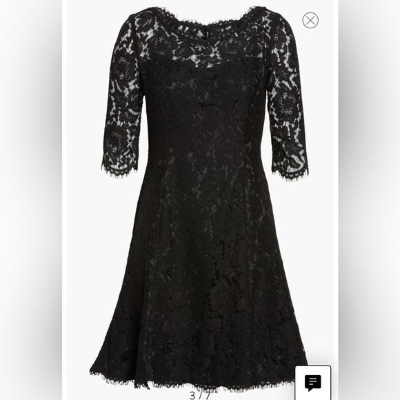 Eliza J | Dresses | Eliza J Lace Fit Flare Cocktail Dress | Poshmark